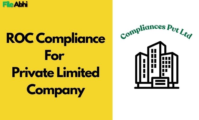 ROC Compliance For Private Limited Company - FileAbhi - Simplify Your ...